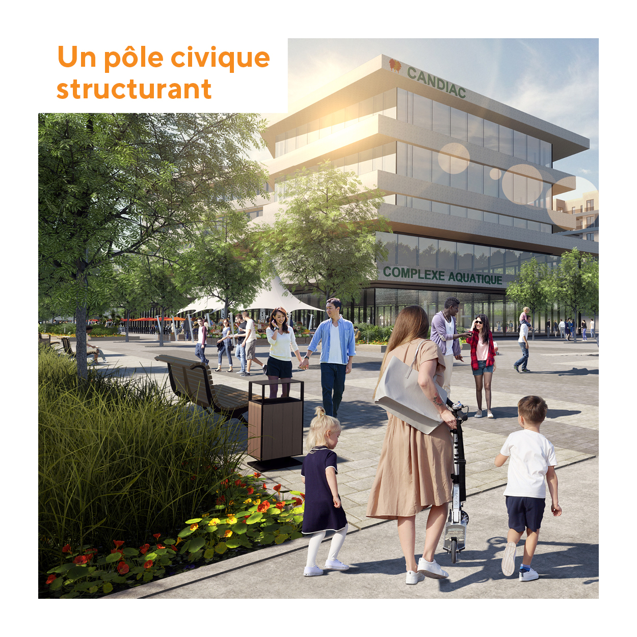 Agora, l’espace citoyen de la Ville de Candiac